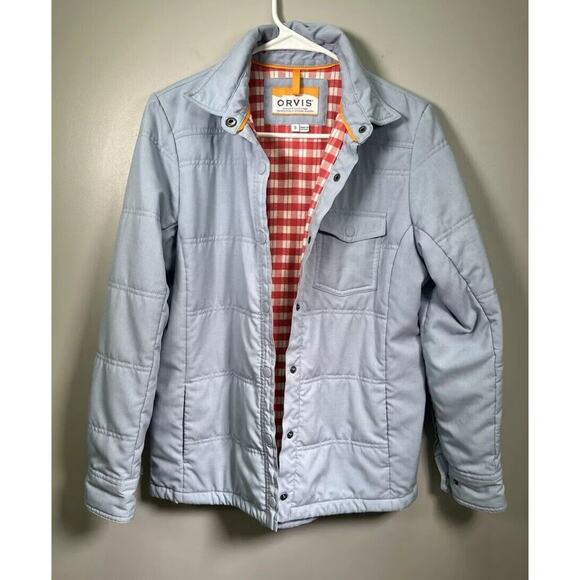 Orvis | Jackets & Coats | Orvis Coat Womens S Barn Chore Jacket Flannel ...